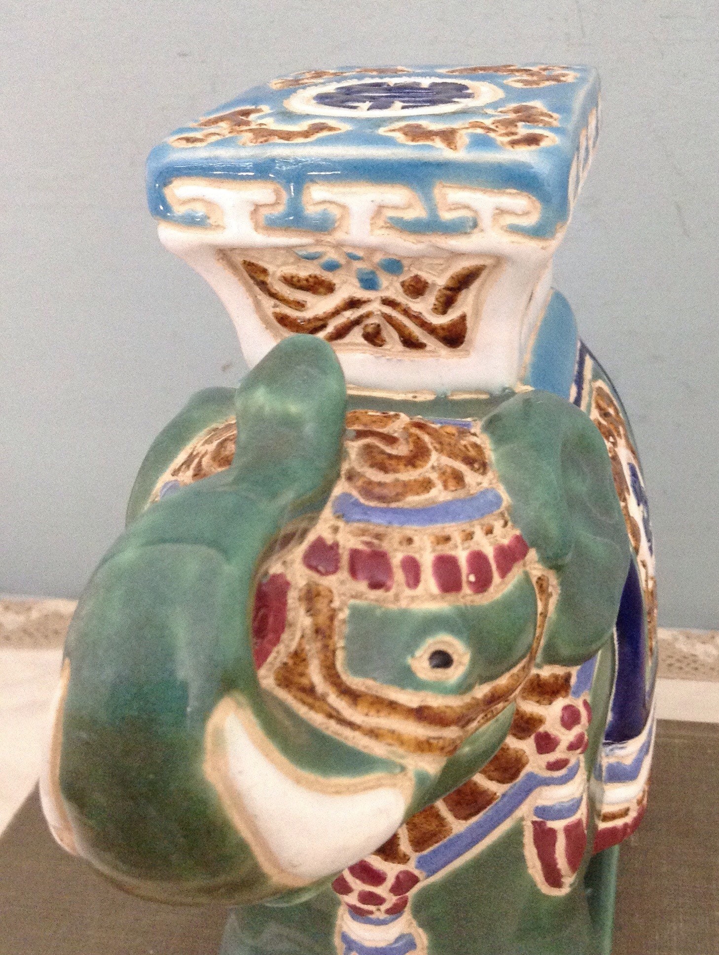 Good Luck Elephant Figurine Elephant Statue Vintage | Etsy