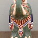 Good Luck Elephant Figurine Elephant Statue Vintage Green Elephant ...