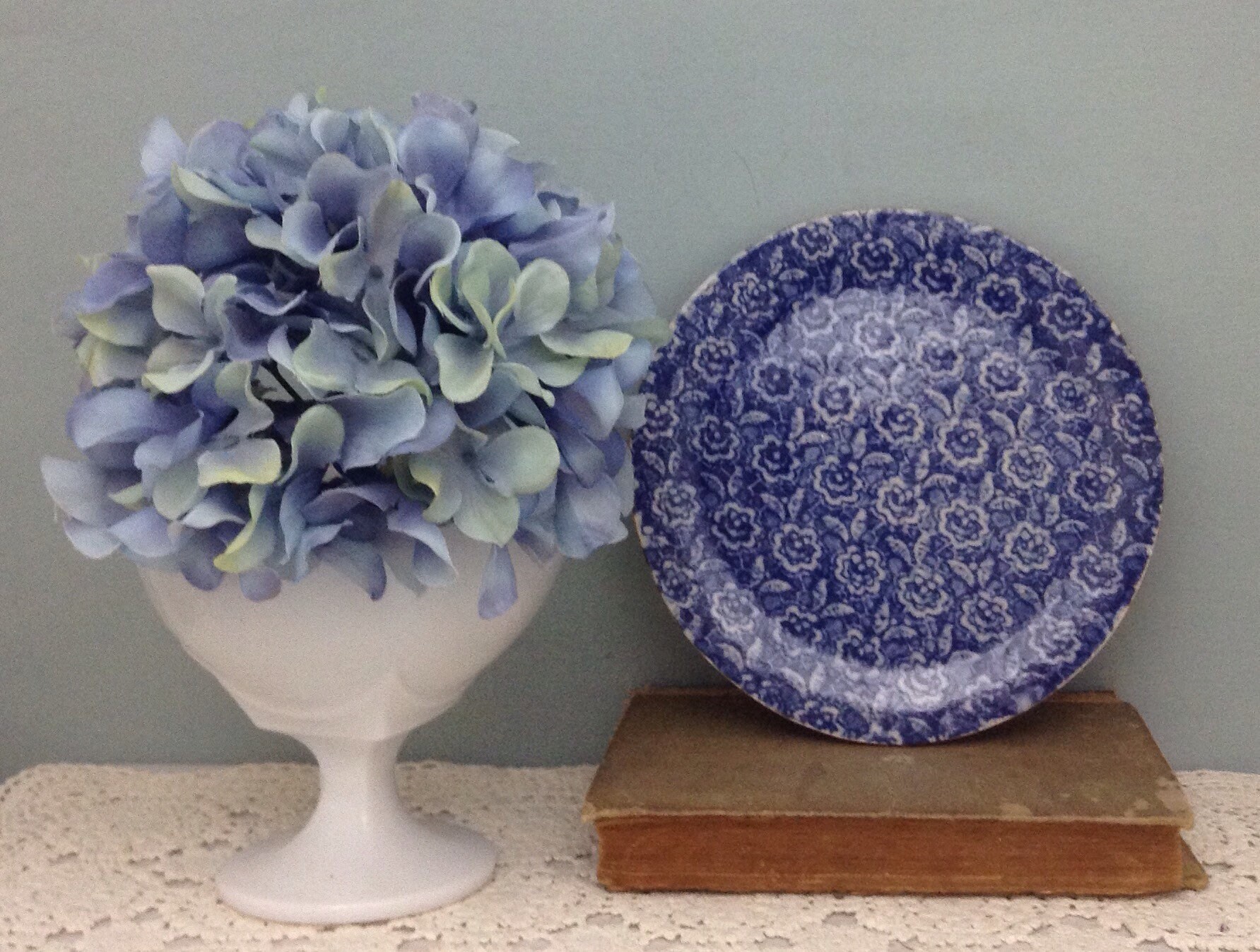 Blue Studio Pottery Soup Bowl Lapis Lazuli Pottery Bowl Art - Etsy