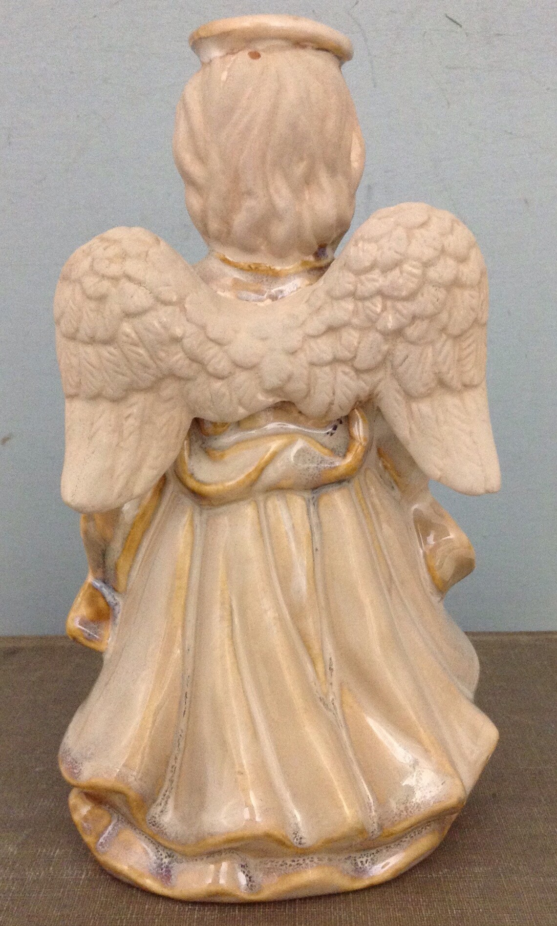 Pottery Angel Figurine Angel Girl Figurine Valentine Gift | Etsy