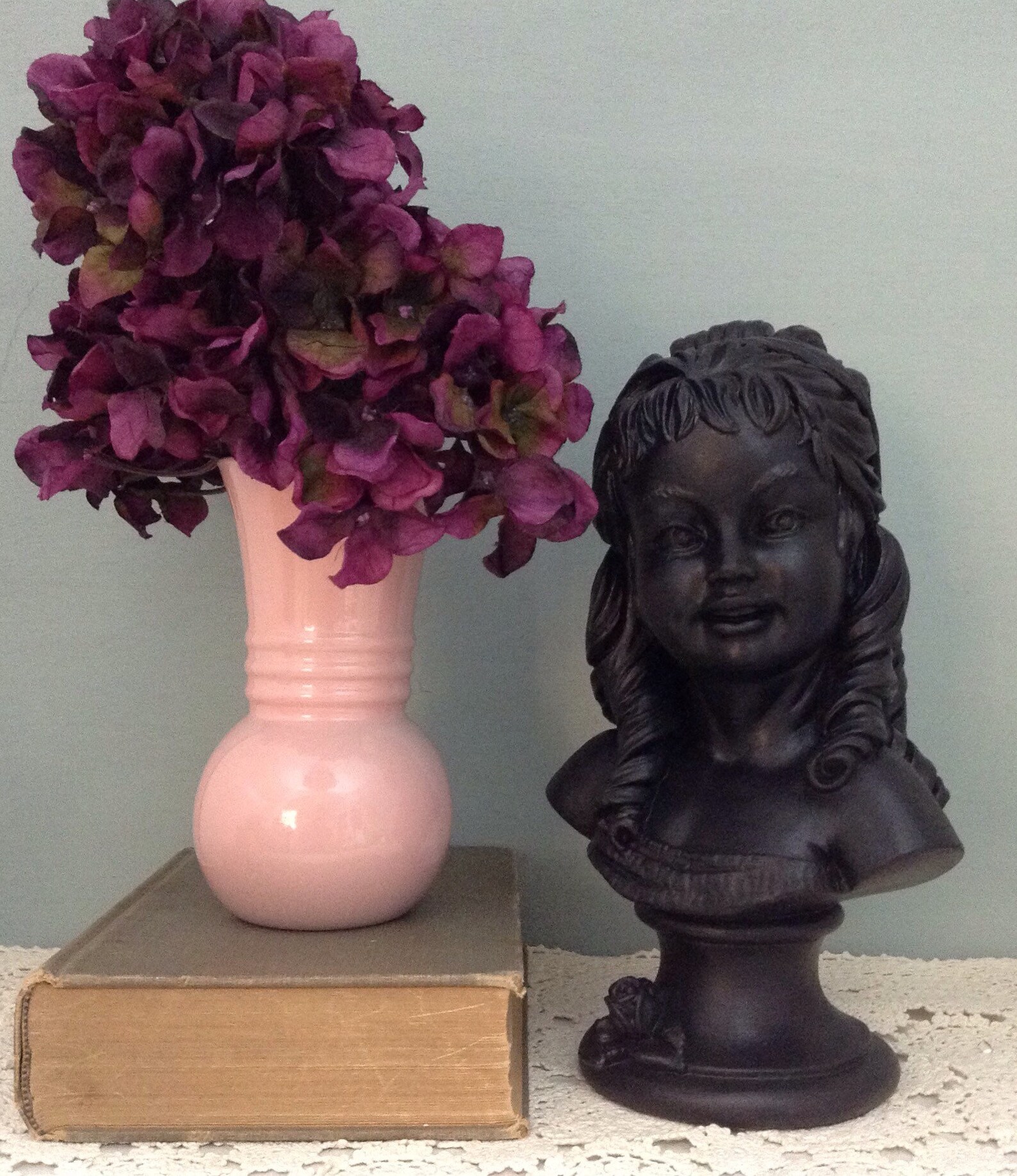 Children Bust Pair Boy Child Bust Girl Child Bust Black Bust - Etsy