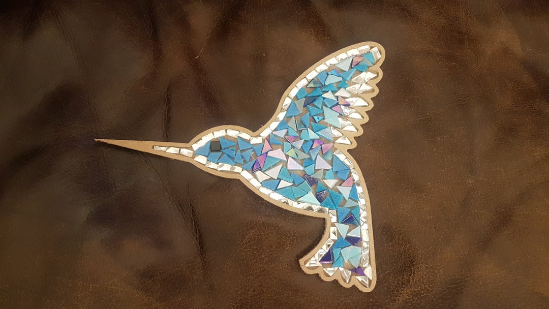 DIY Mosaic Humming Bird KIT - Etsy