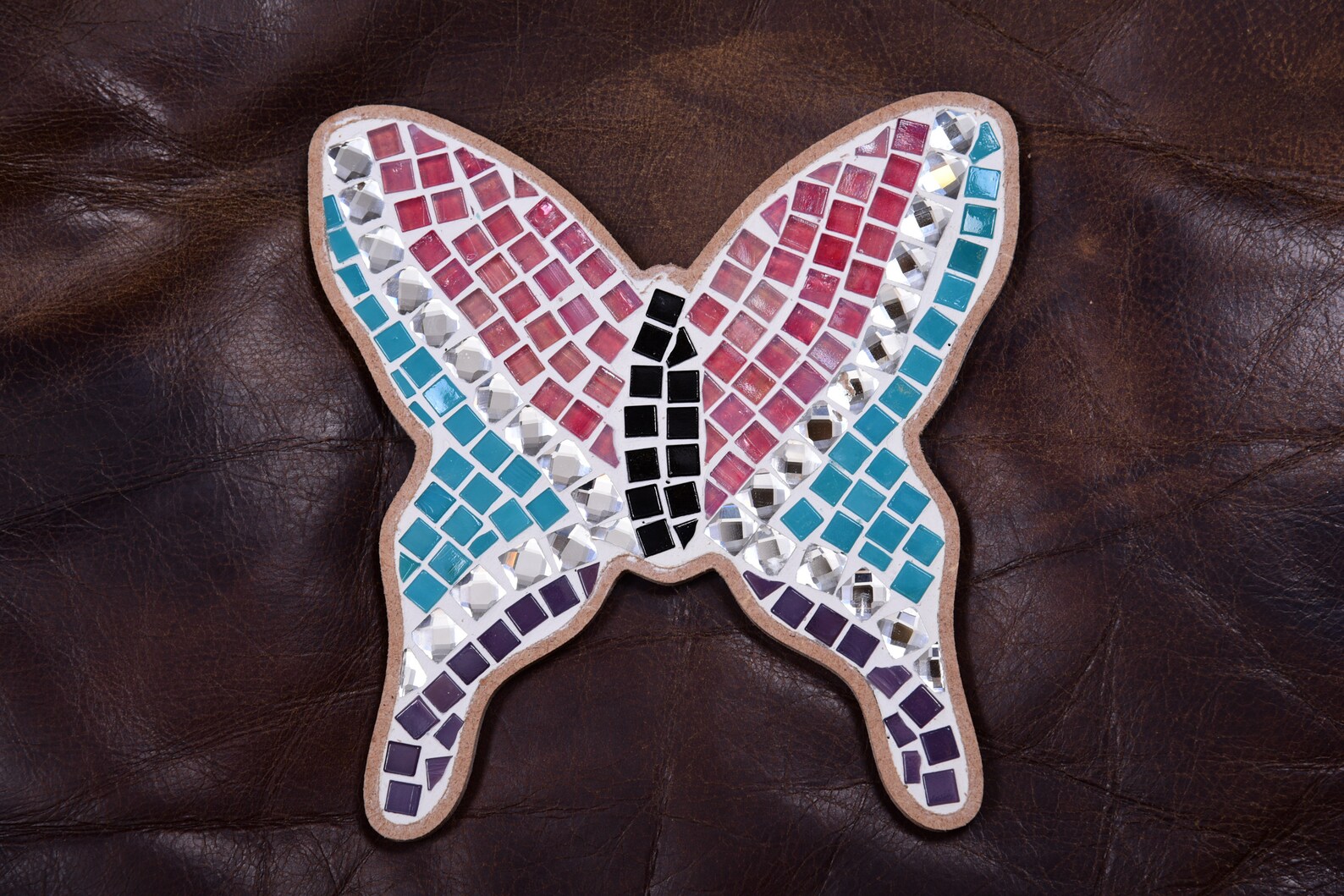 DIY Mosaic Butterfly KIT Glass Tiles Crafts Arts Children - Etsy