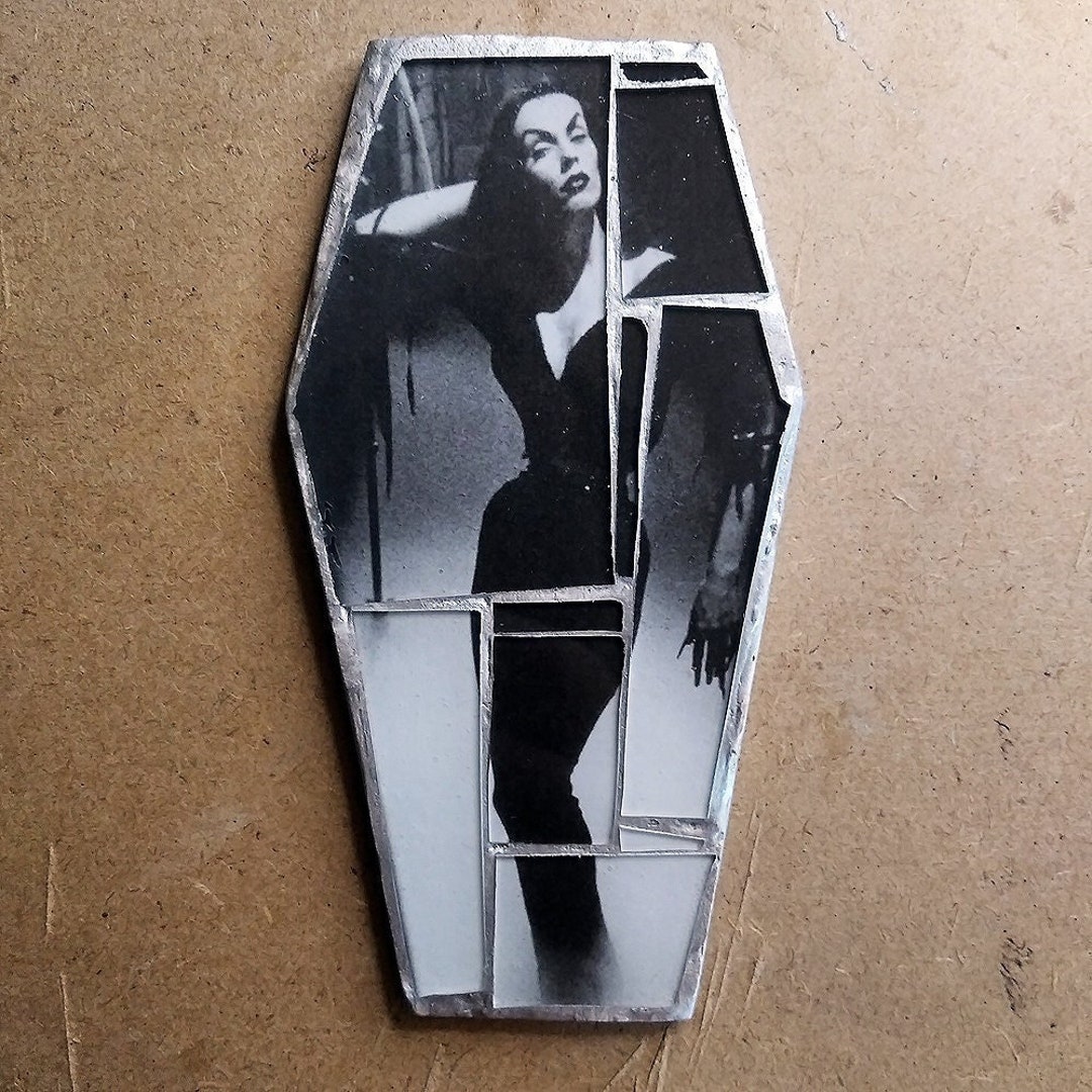 Vampira Coffin Fridge Magnet - Etsy