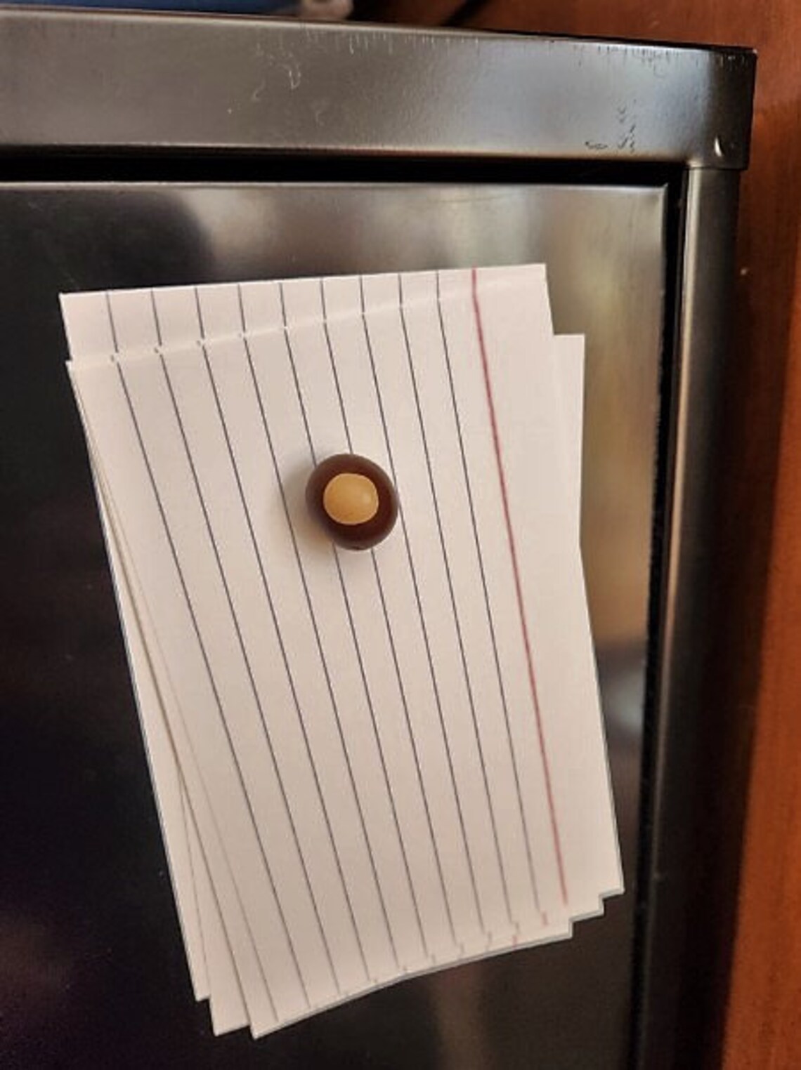 Mini Buckeye Nut Magnets Handmade From Polymer Clay, Strong. Great Gift ...