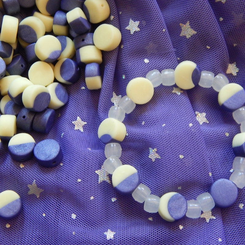 Moon Beads - Etsy