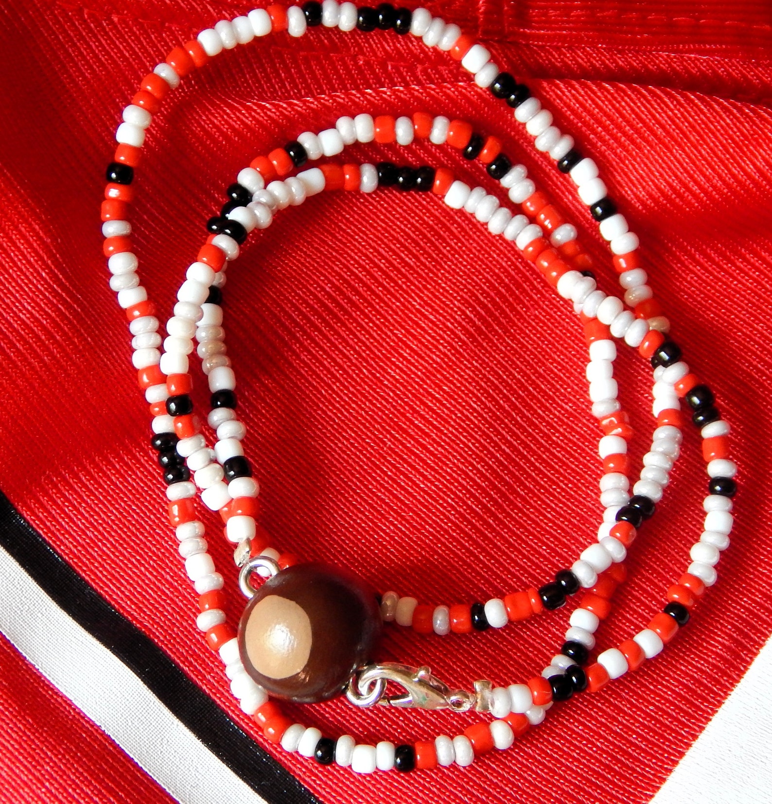 Buckeye Nut Jewelry, Handmade From Polymer Clay. Charm Bracelet ...
