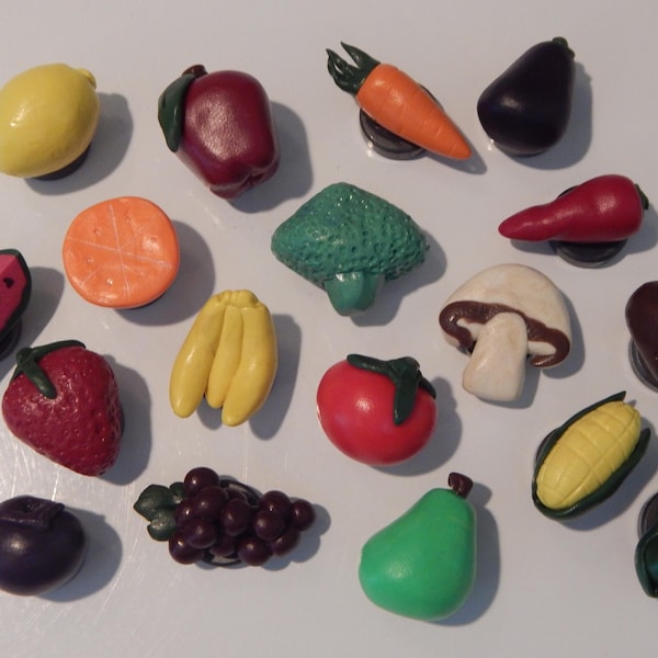 Vegetable Magnet - Etsy