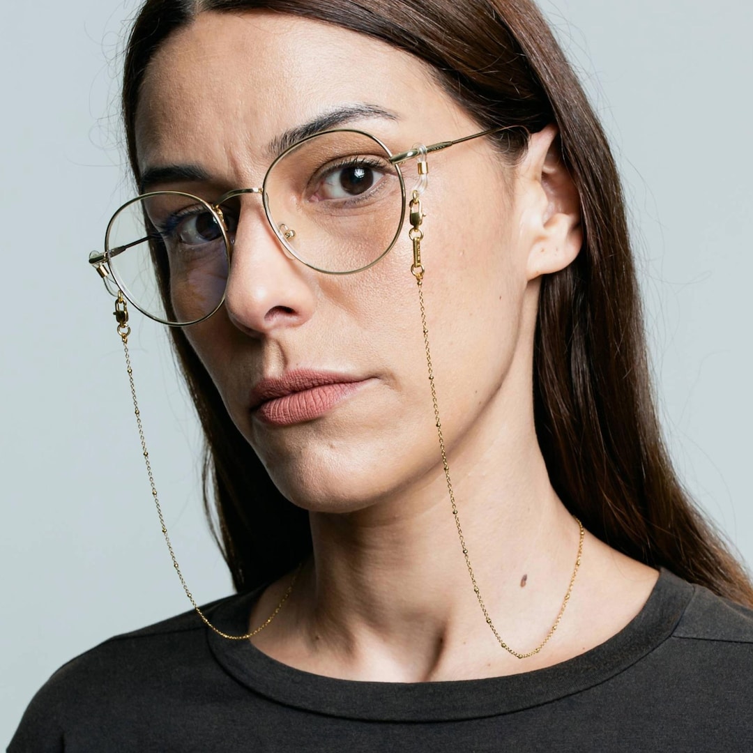 GOLD BALL Gold | Chic Dainty Glasses Chain | Fashion Accessory for ...