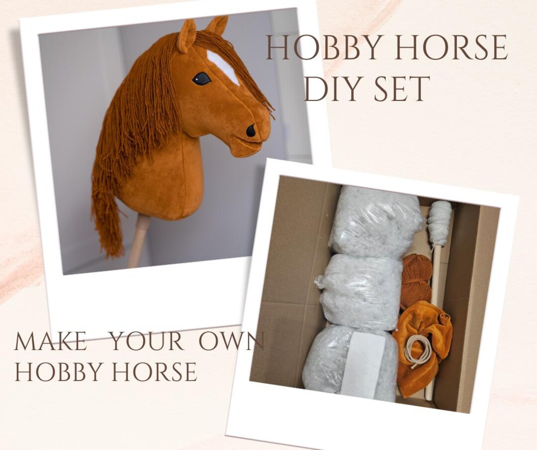 DIY Hobby Horse Kit. Make Your Own Hobby Horse - Etsy