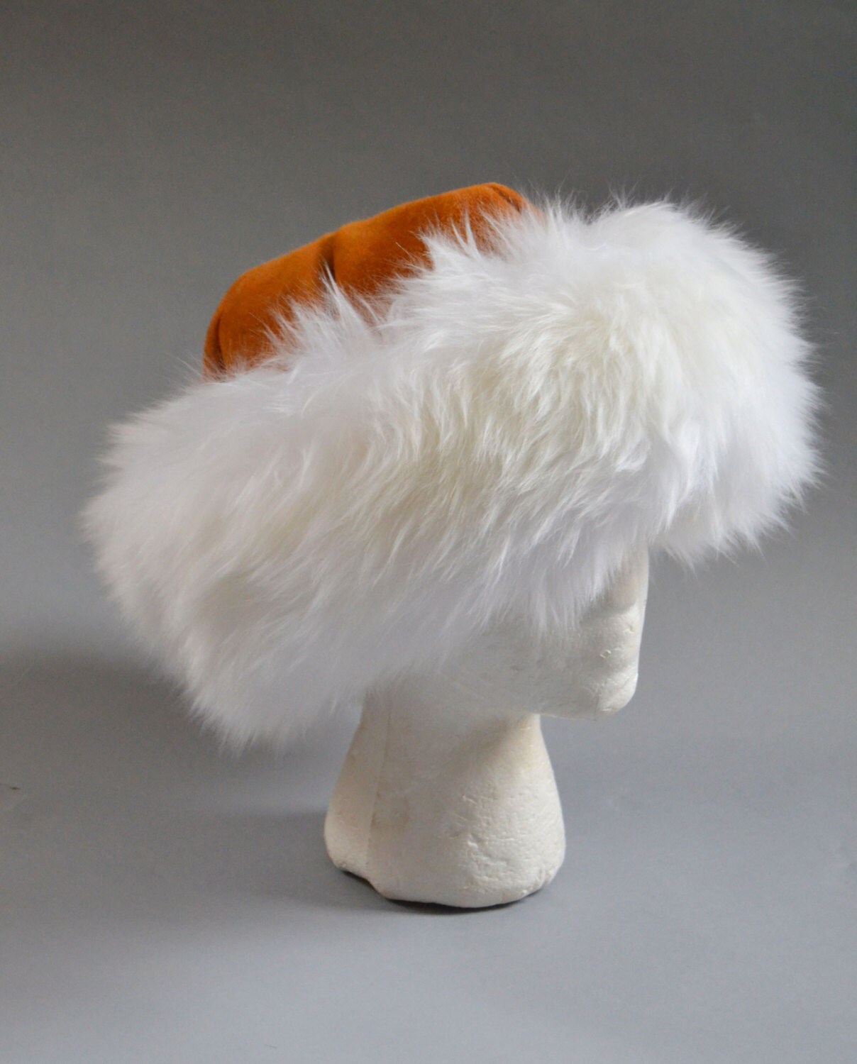The Duchess Chene & White Shearling Hat Sheepskin Fur Tan - Etsy