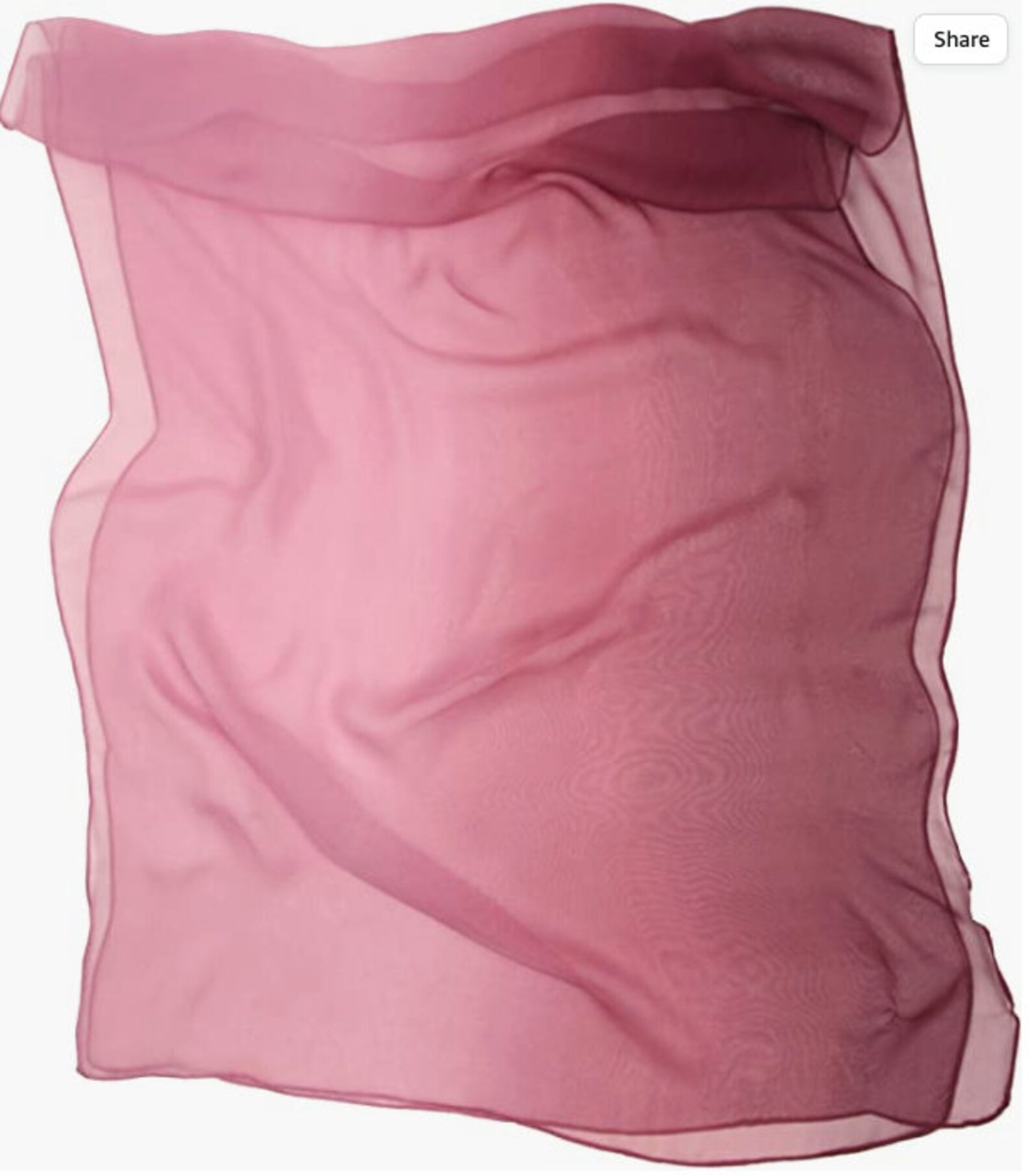 Water Color Two Tone Silk Blend Sheer Oblong Scarf Assorted Multi Color ...