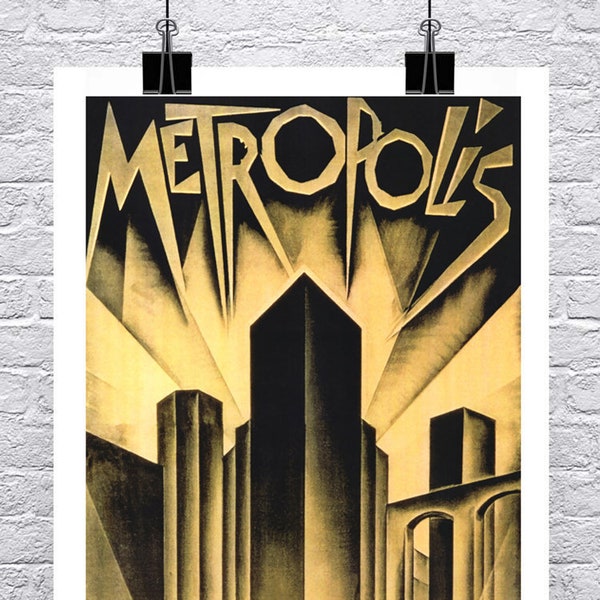 Metropolis Poster - Etsy