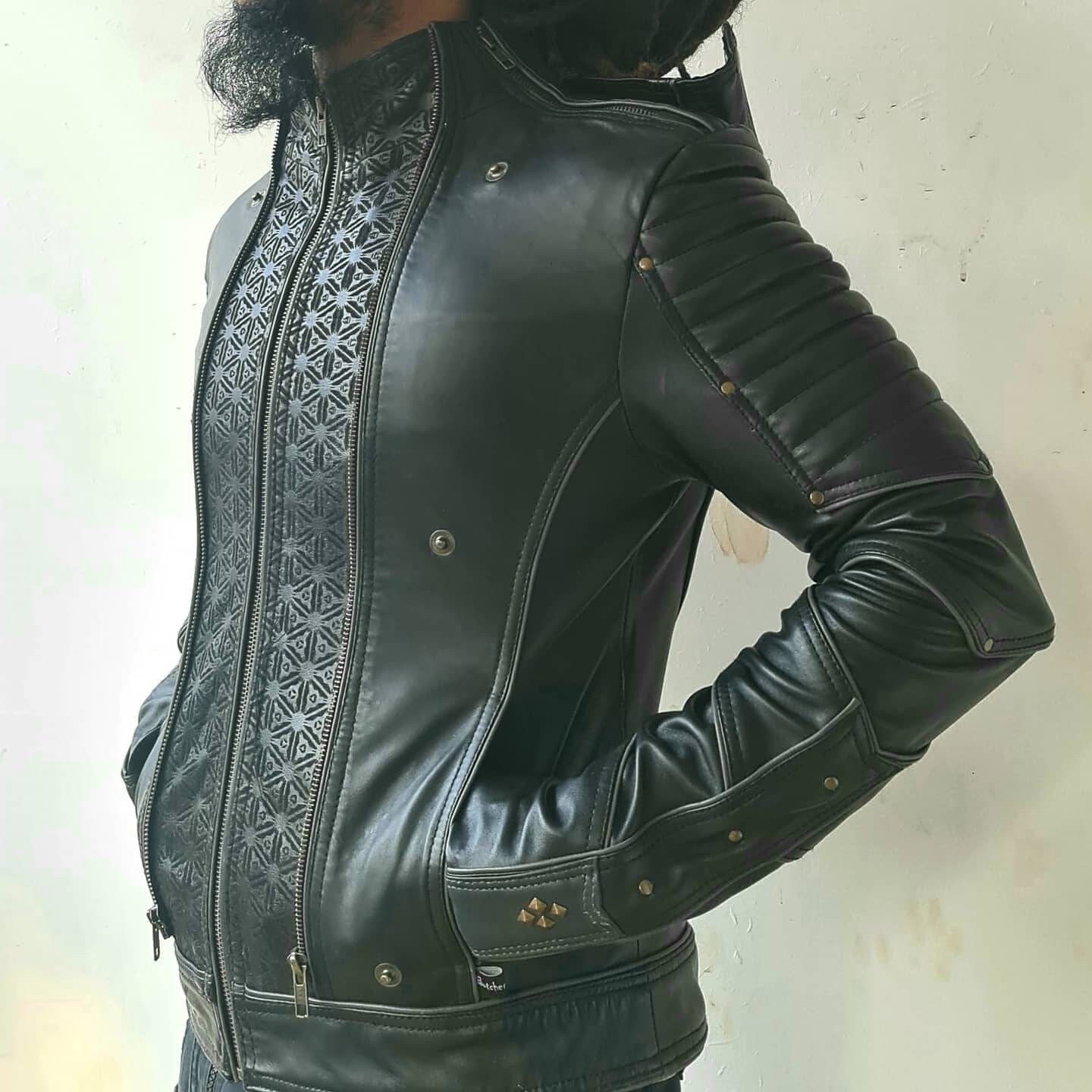 Bowie Exclusive Laser Engraved Leather Jackets for Men and - Etsy