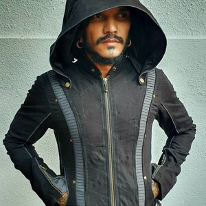Yo Deba Men and Women's Hooded Masked Jackets Cosplay | Etsy