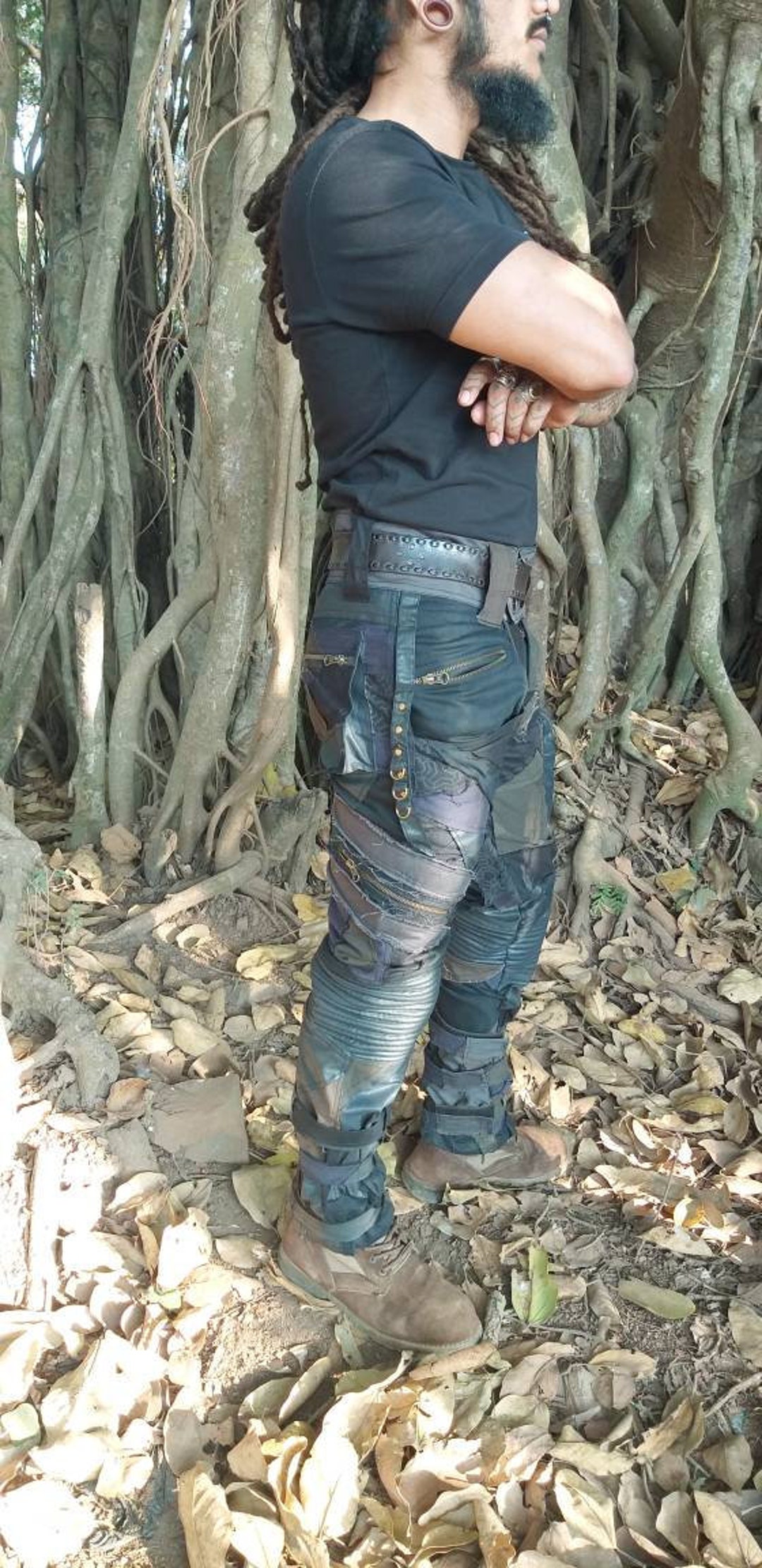 Chopper Trousers: Men and Women Post Apocalyptic Trousers, Wastelander ...
