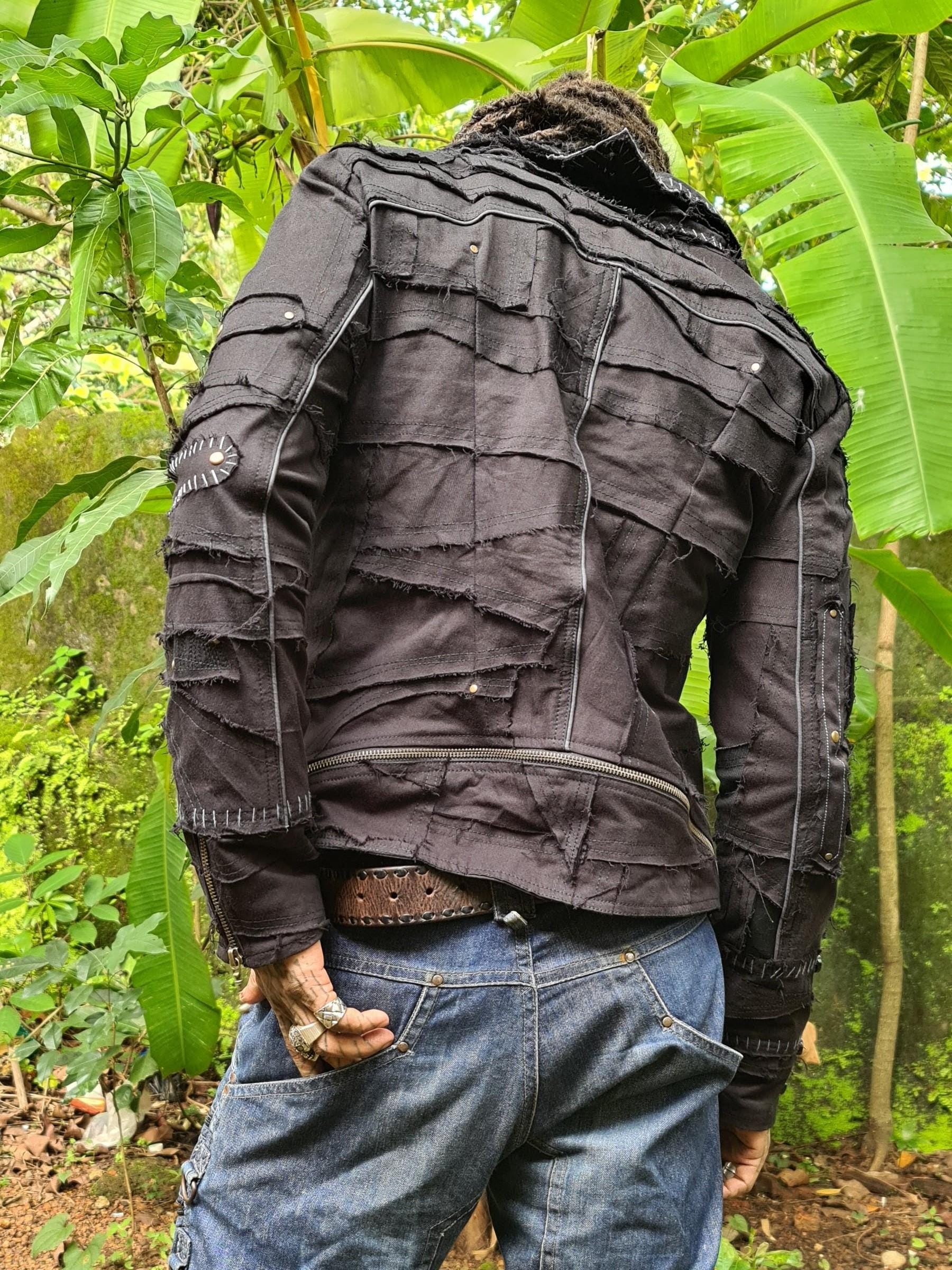 Rona- Mens Distressed Jacket, Wasteland Jacket, Gothic Jackets, Post ...