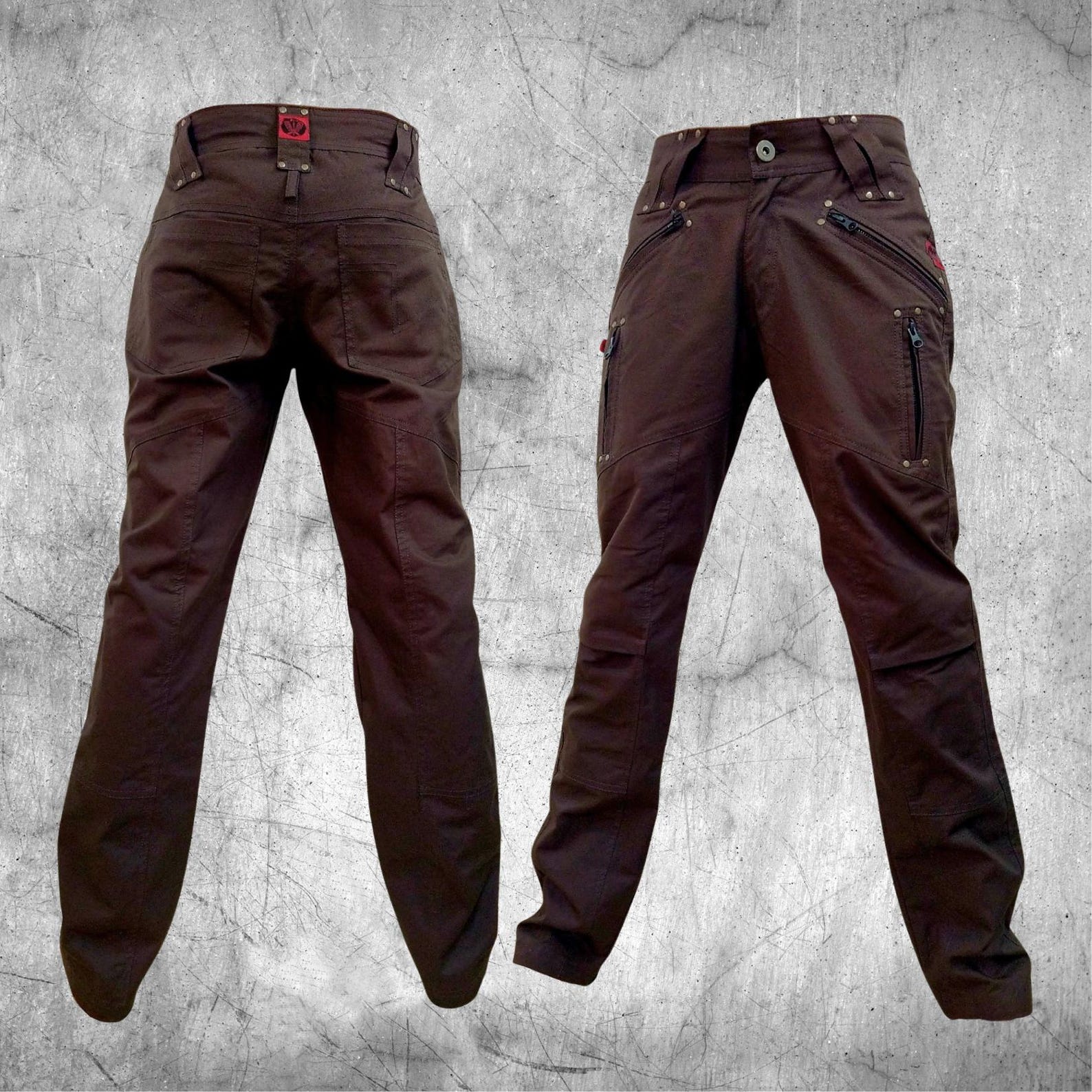 SANTOKU Men & Women Cargo Cotton Trousers, Biker, Streetwear, Hiking ...