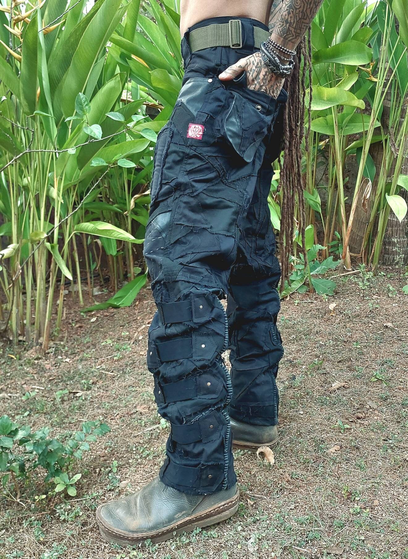 File Driver Distressed Post Apocalyptic Trousers for Men and - Etsy