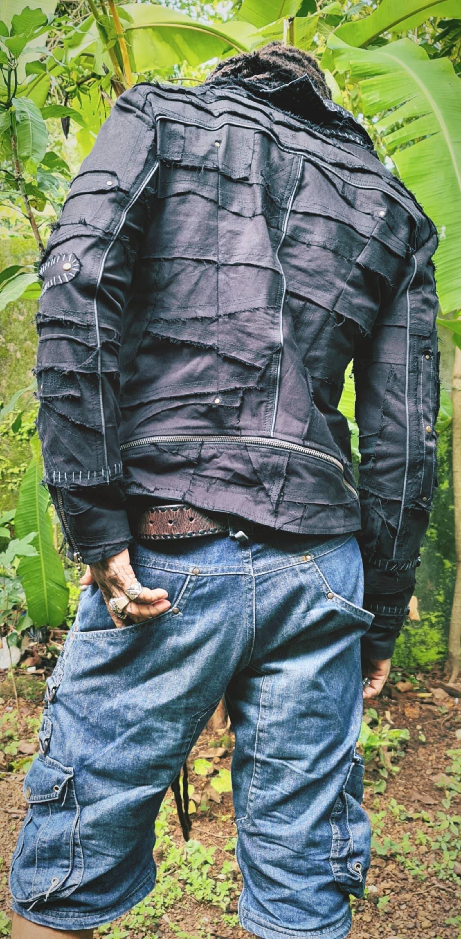 Rona Mens Distressed Jacket Post Pan Jacket Wasteland - Etsy