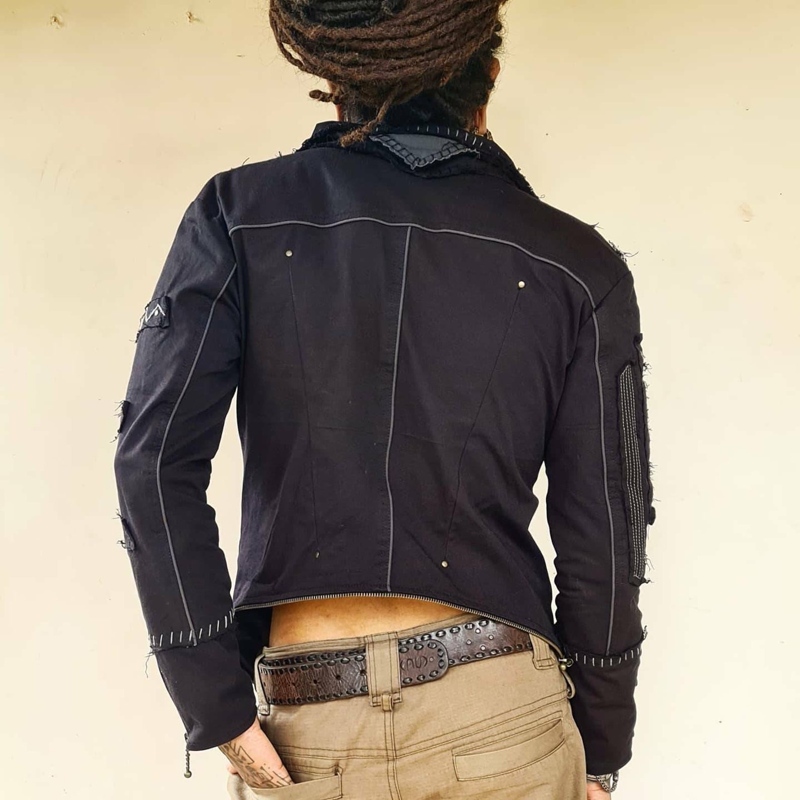 Rona Mens Distressed Jacket Post Pan Jacket Wasteland - Etsy