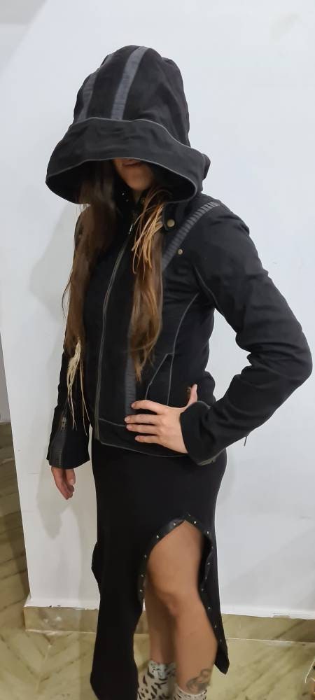 Yo Deba Men and women's hooded masked jackets cosplay | Etsy