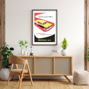 1957 Mercury Meteor Poster Size Advert - Etsy