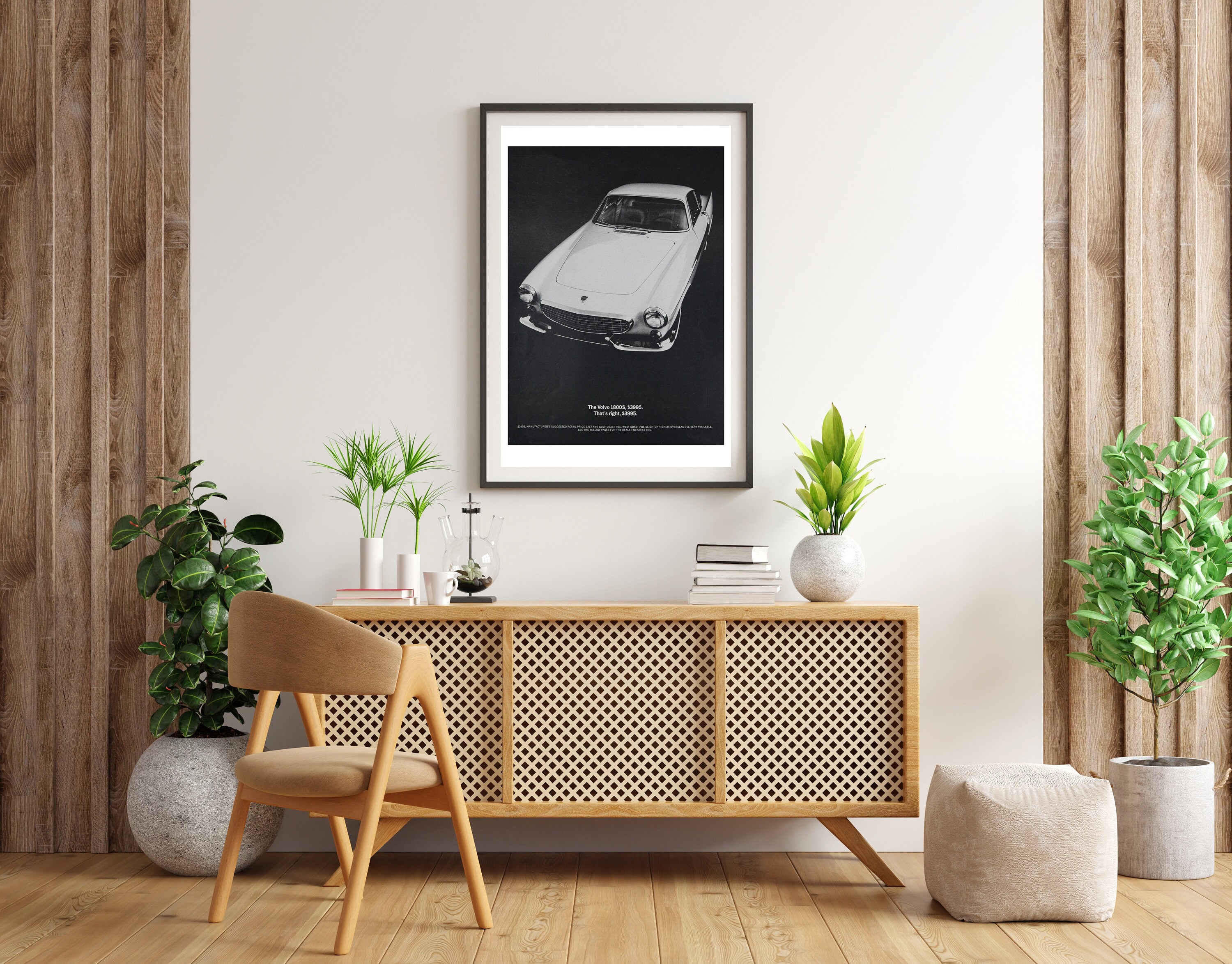 Volvo P1800 Poster Size Ad - Etsy