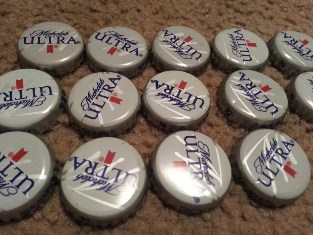 100 Michelob Ultra Beer Bottle Caps NO DENTS - Etsy