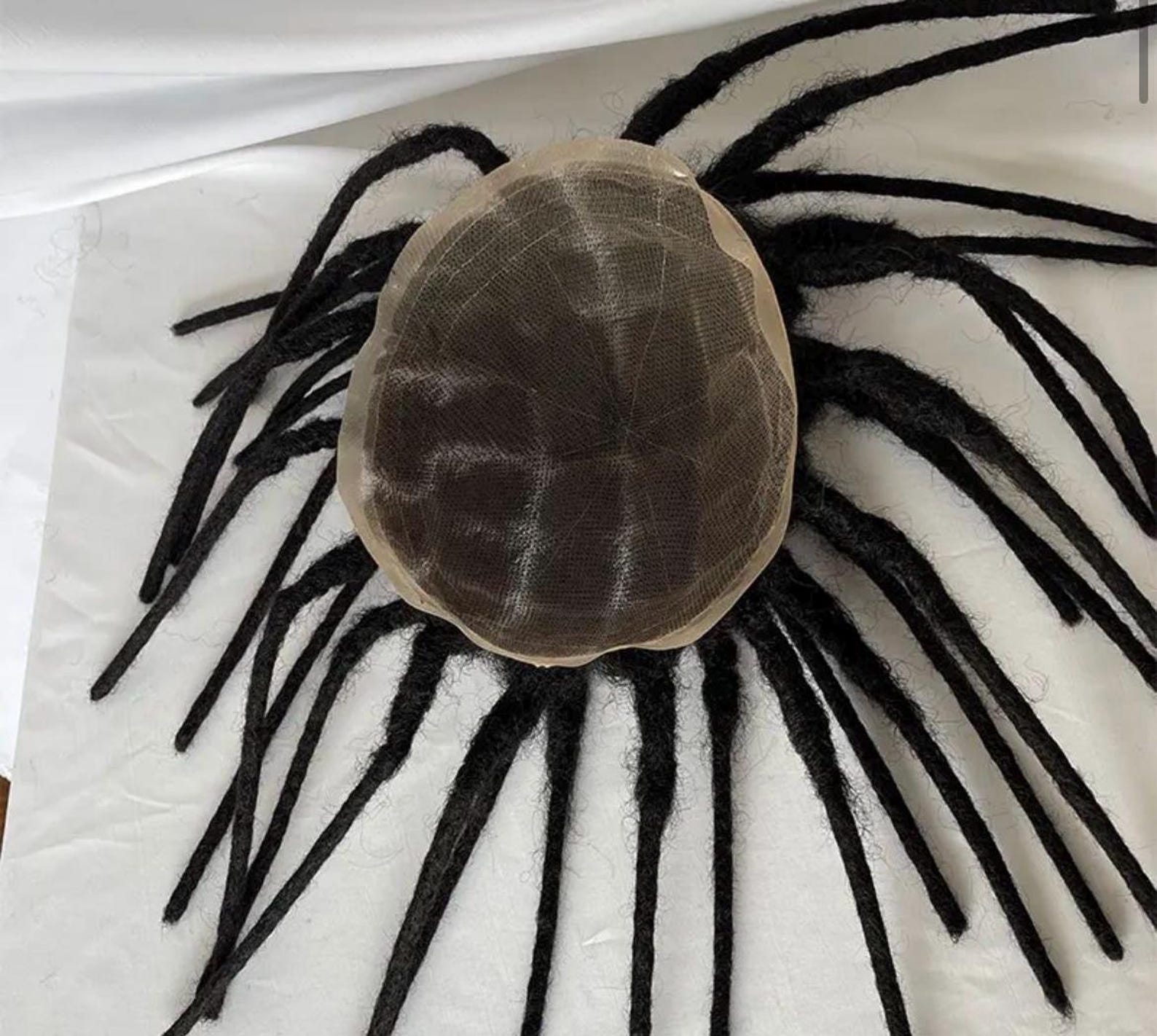 Transparent Full Lace Base Afro Dreadlock Extensions Toupee for Men - Etsy