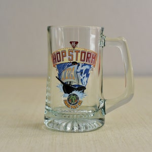 Vintage,bj’s,brew House,beer Mug,hopstorm,india Pale Ale,beer,mug,clear ...