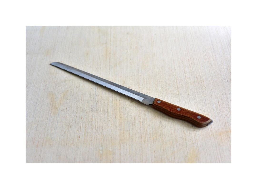 Vintage,maxam,precision,hollow,ground,fine Stainless,serrated,bread ...