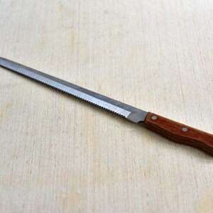 Vintage,maxam,precision,hollow,ground,fine Stainless,serrated,bread ...