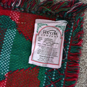 Vintage,hand Made,rug,nutcracker,made in India,1996,hayim Company ...