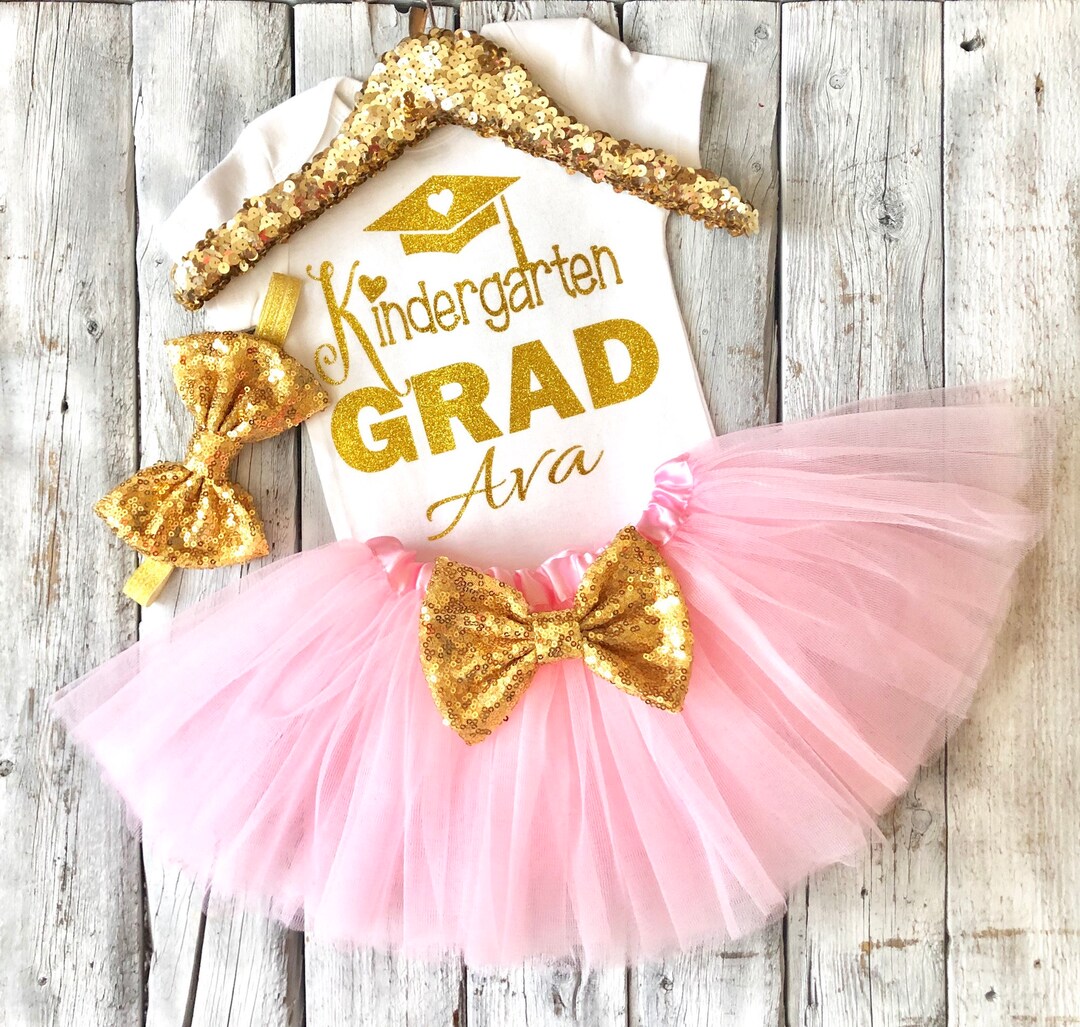 Girls Kindergarten Graduation Outfit, Girls Kindergarten Graduation ...