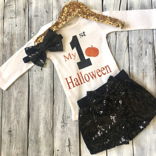 Baby Girl Halloween Outfit 1st Halloween Outfit First - Etsy