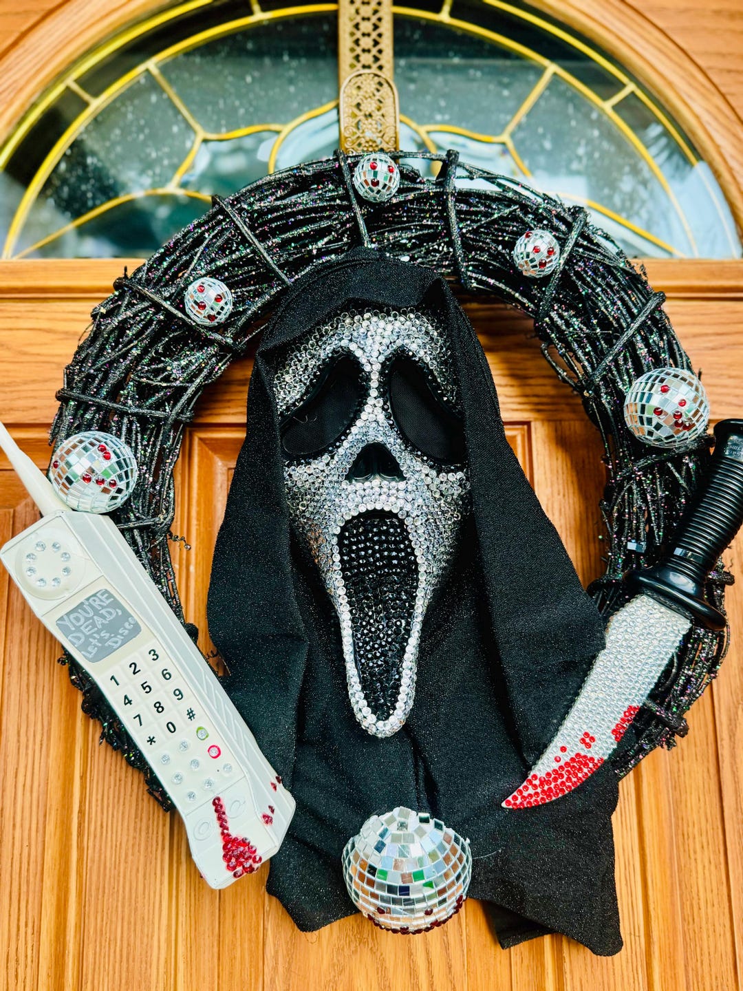Disco Ghostface Wreath - Etsy