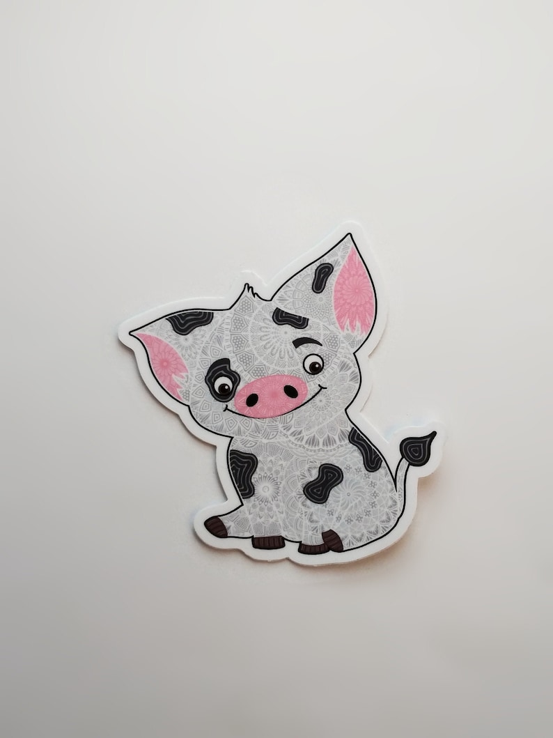 The Pig Vinyl Sticker - Etsy
