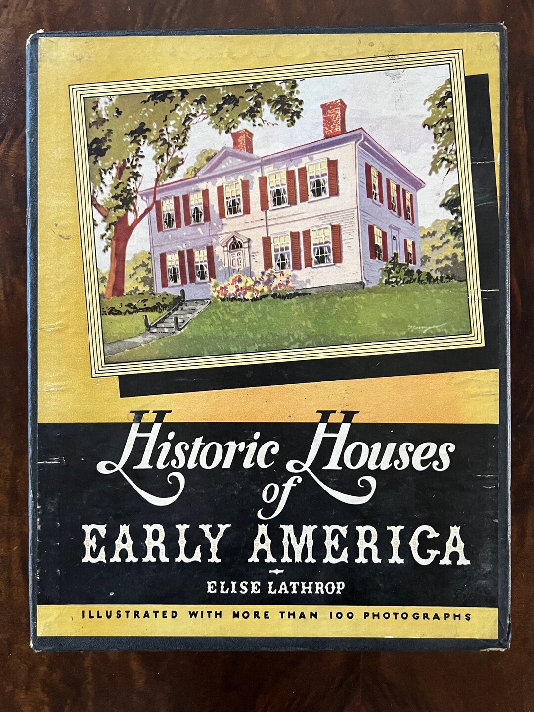 Historic Houses of Early America, Vintage 1937 Illustrated Book in ...