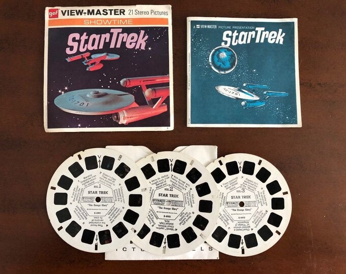 Star Trek View-master Reels: "the Omega Glory" 1968 Sci-fi Collectible ...