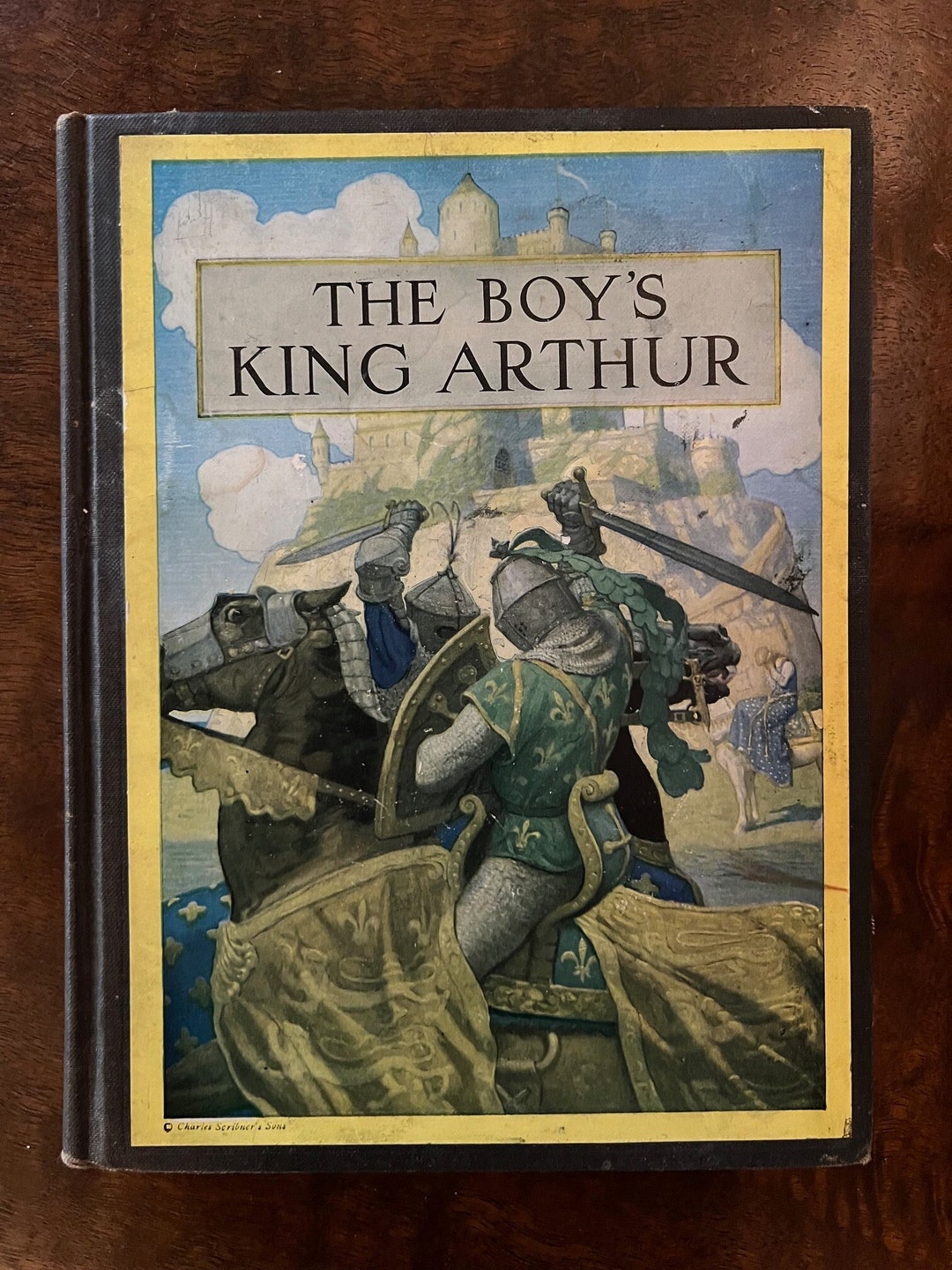 The Boy's King Arthur, Vintage 1932 Children's Book Illustrated by N.C ...