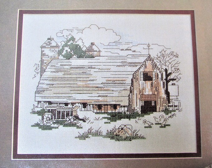 Barn Farm Scene Cross Stitch Pattern/ Cross Stitch & Country Crafts ...