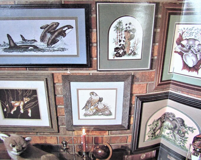 Wild Animal Cross Stitch Patterns/ Stoney Creek Book 22. Wild & Free ...