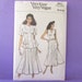 Low Waist Summer Cocktail Dress Sewing Pattern/ Vogue 9942 Women's Fit ...