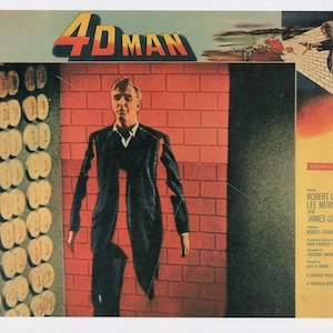 4D Man Sci Fi Horror Movie Poster/ Cheesy Science Fiction Film - Etsy