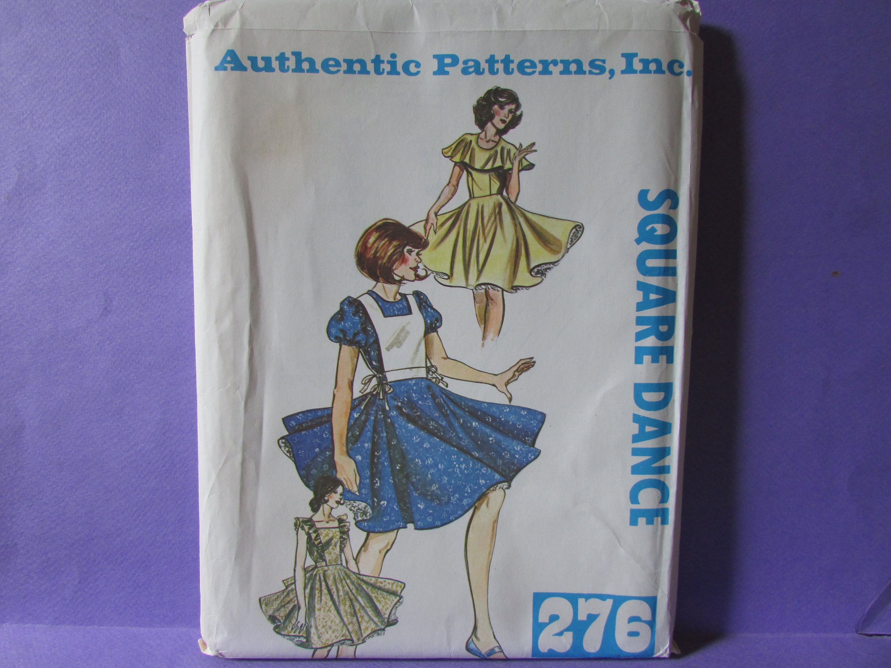 Square Dance Dress Costume Sewing Pattern/ Authentic Patterns | Etsy