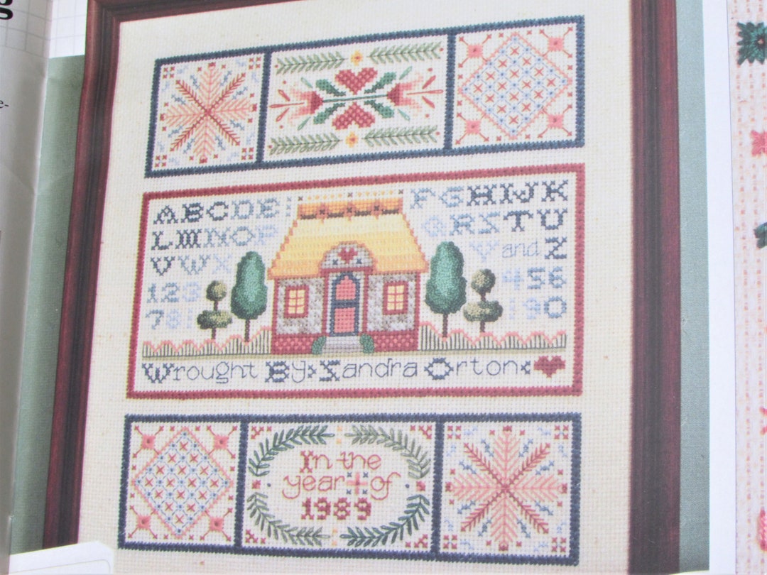 Country Cottage Sampler Cross Stitch Pattern/ House in the Country ...