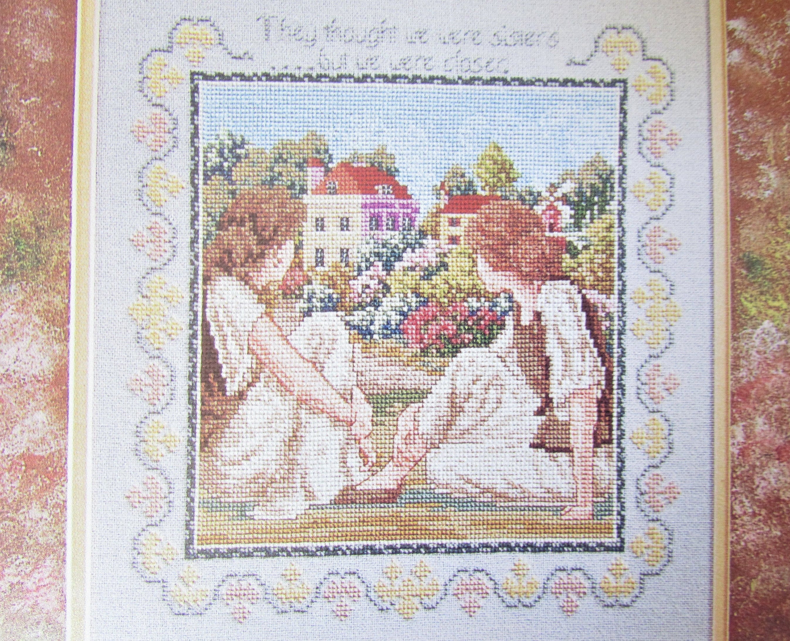 Sisters Best Friends Cross Stitch Pattern / Friends in the | Etsy