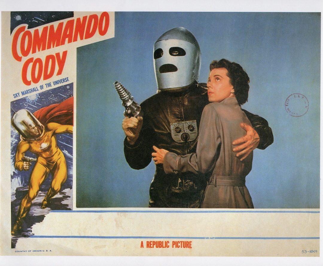 Commando Cody Sci Fi TV Series Poster/ Sky Marshall of the Universe ...