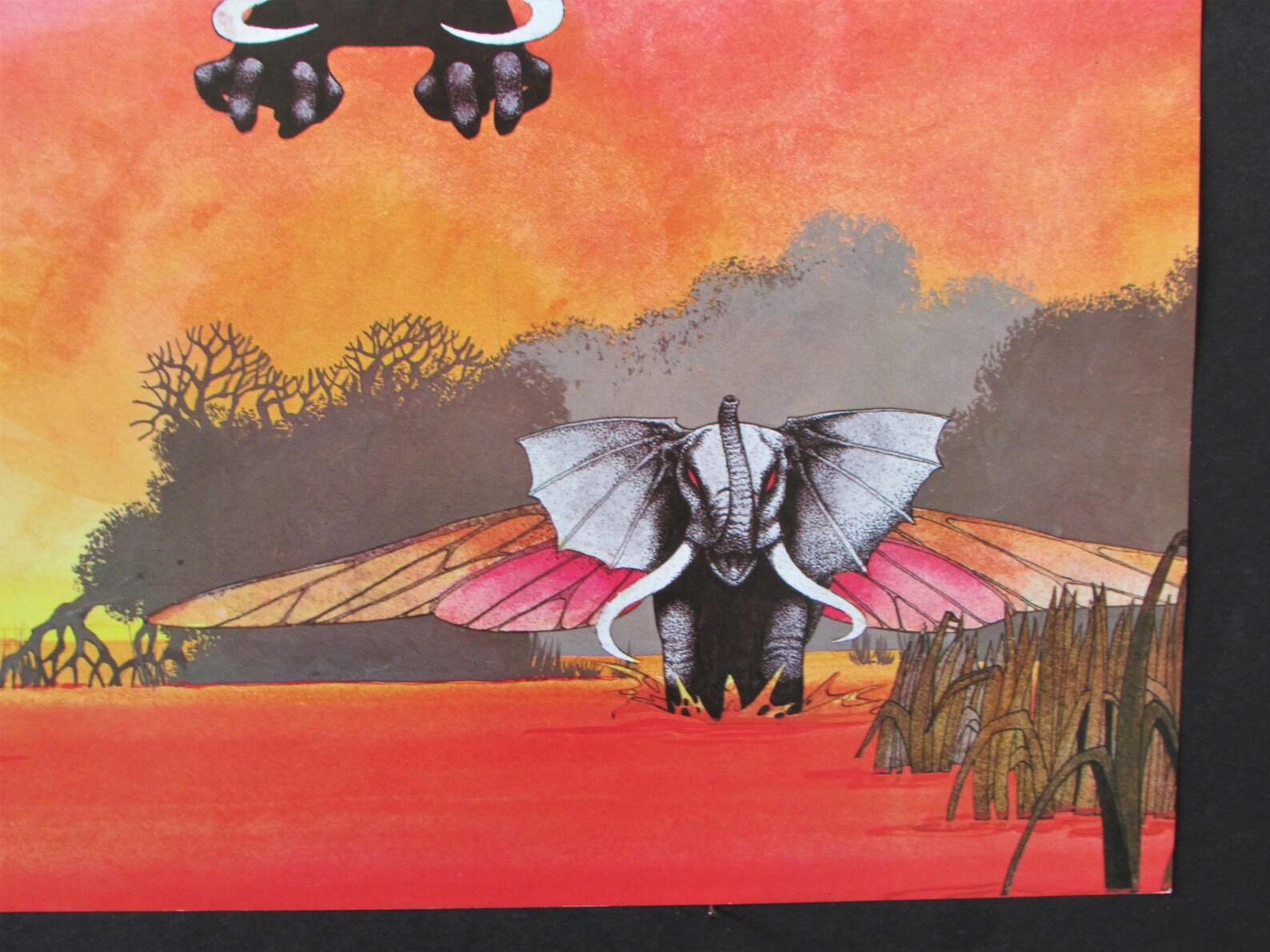 Osibisa Flying Elephant Album Cover Art Print/ 1970s | Etsy